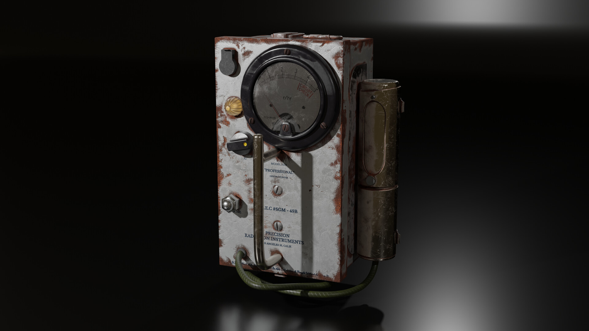 ArtStation - Vintage Geiger Counter