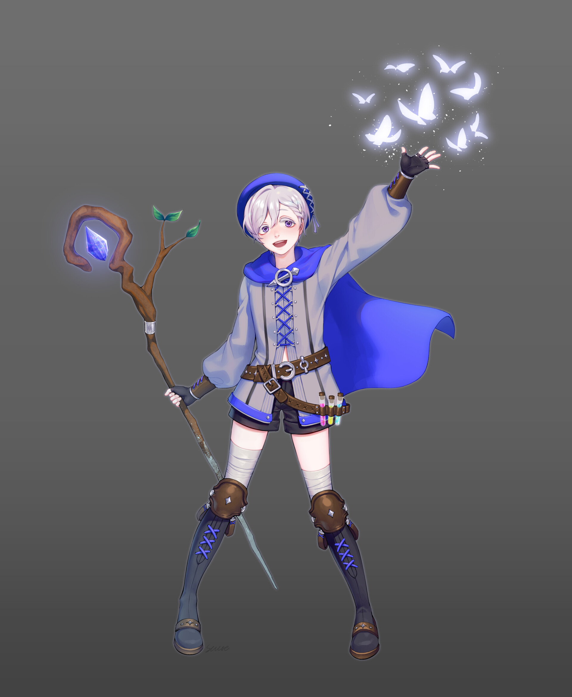 ArtStation - apprentice wizard boy