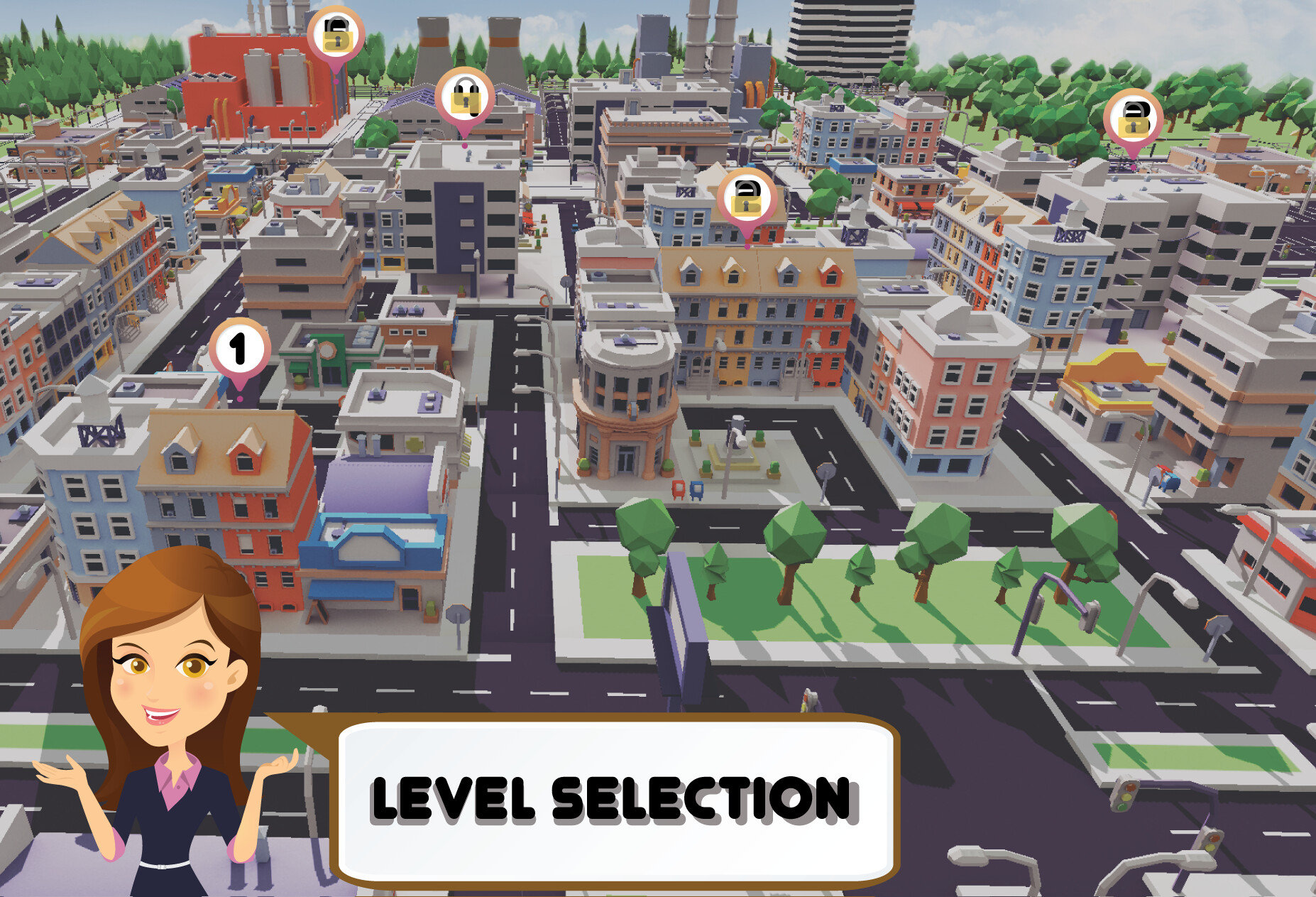 ArtStation - Screens design for a game