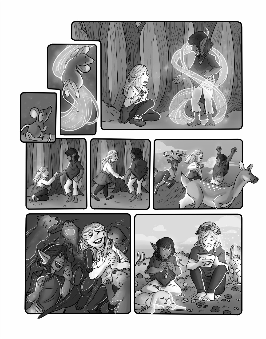 Lauren Renaux - Can You See Me? (Emanata 4-Page Comic)