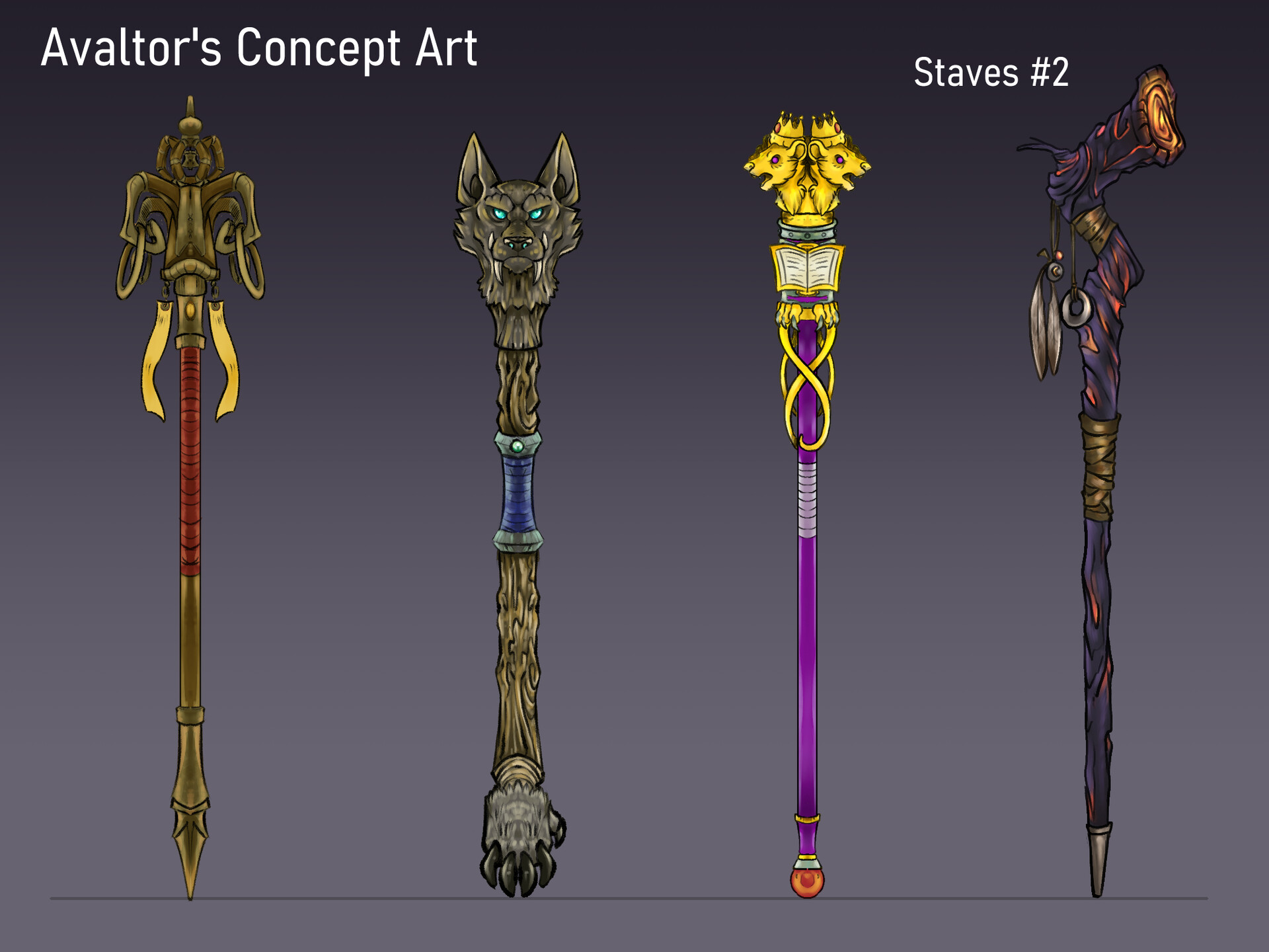 ArtStation - Staves Series Two