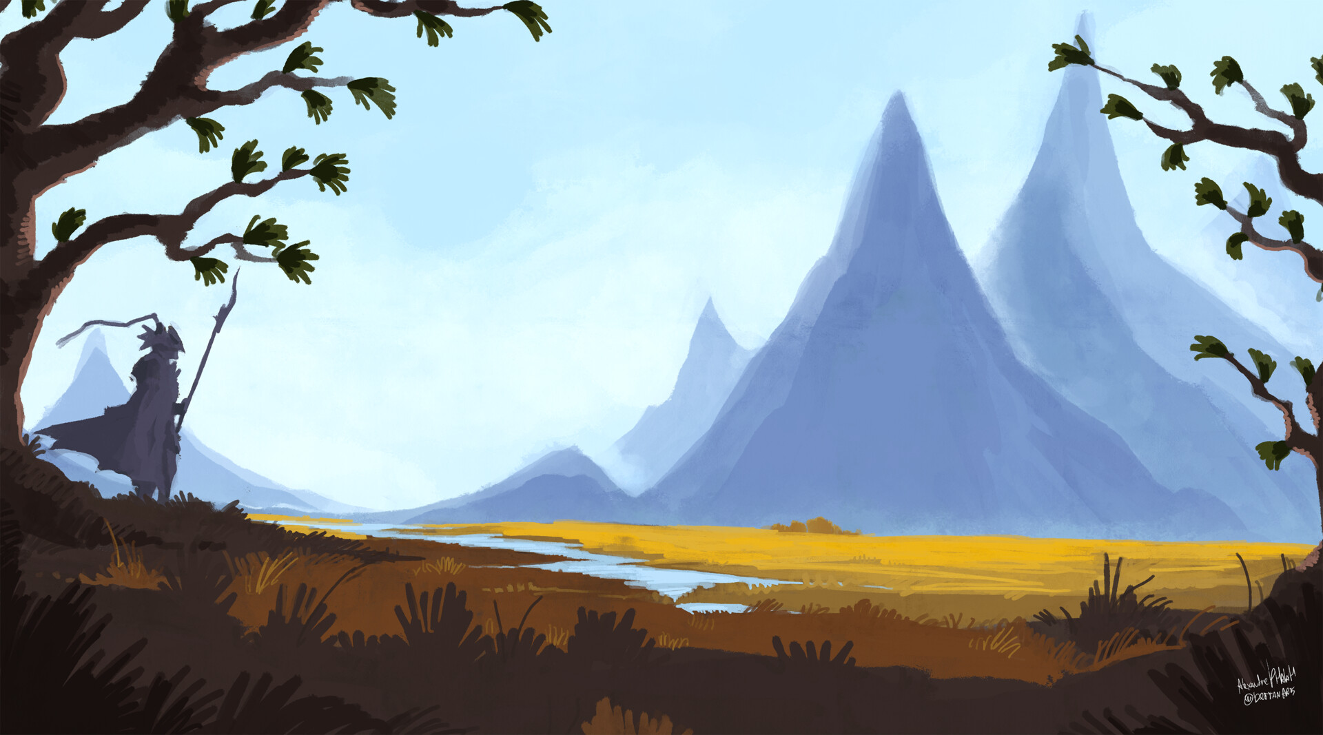 ArtStation - LM: Southern's plains (Repaited)