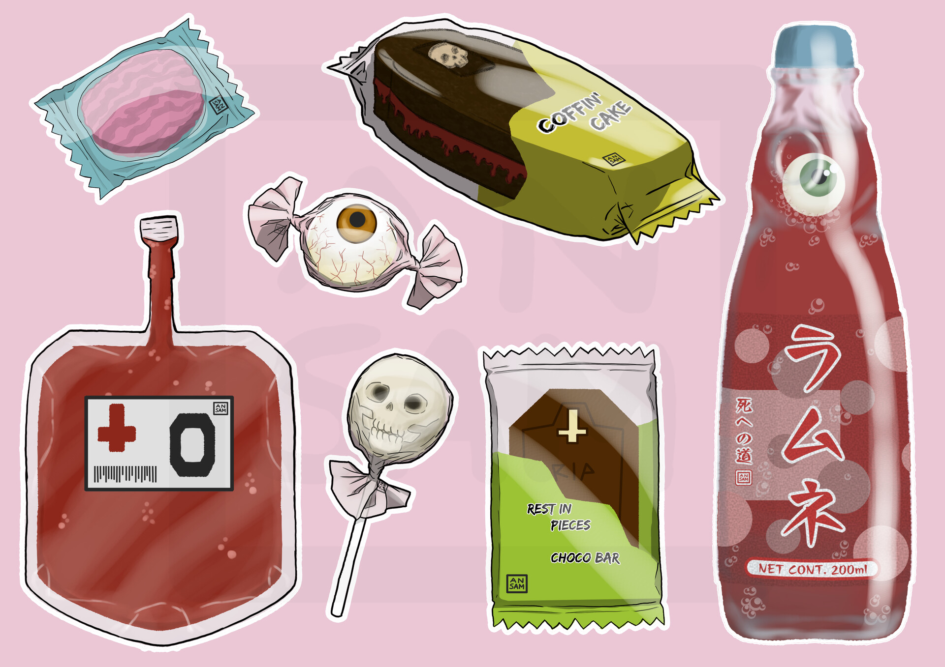 ArtStation - Spooky Snacks