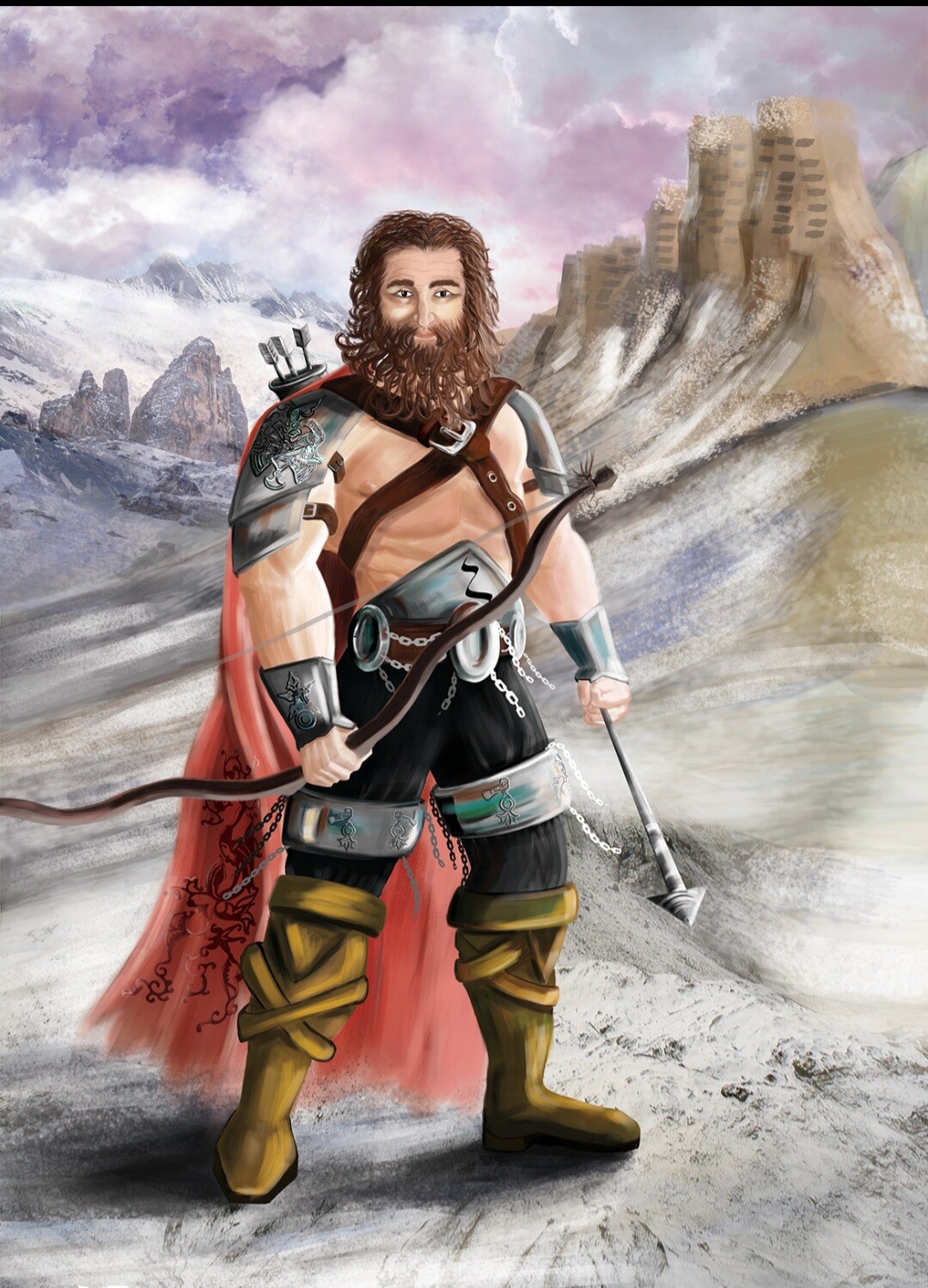 ArtStation - mets Hayk Armenian myth