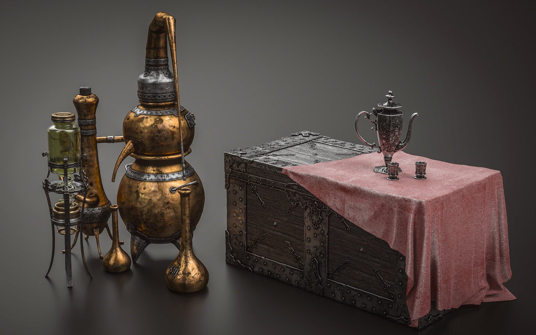 Vitaly Bulgarov - Mortal Shell Art-Dump: Props,Weapons - Part 1