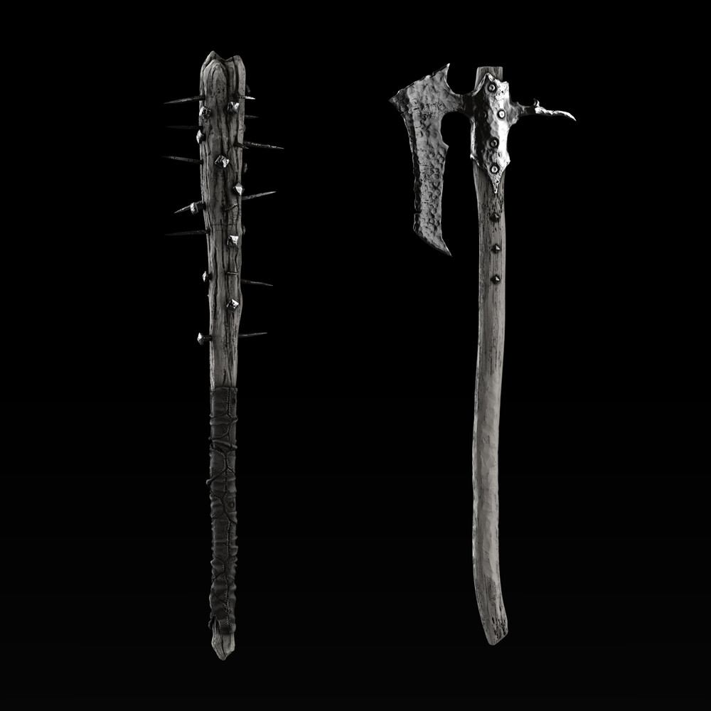 Vitaly Bulgarov - Mortal Shell Art-Dump: Props, Weapons - Part 2