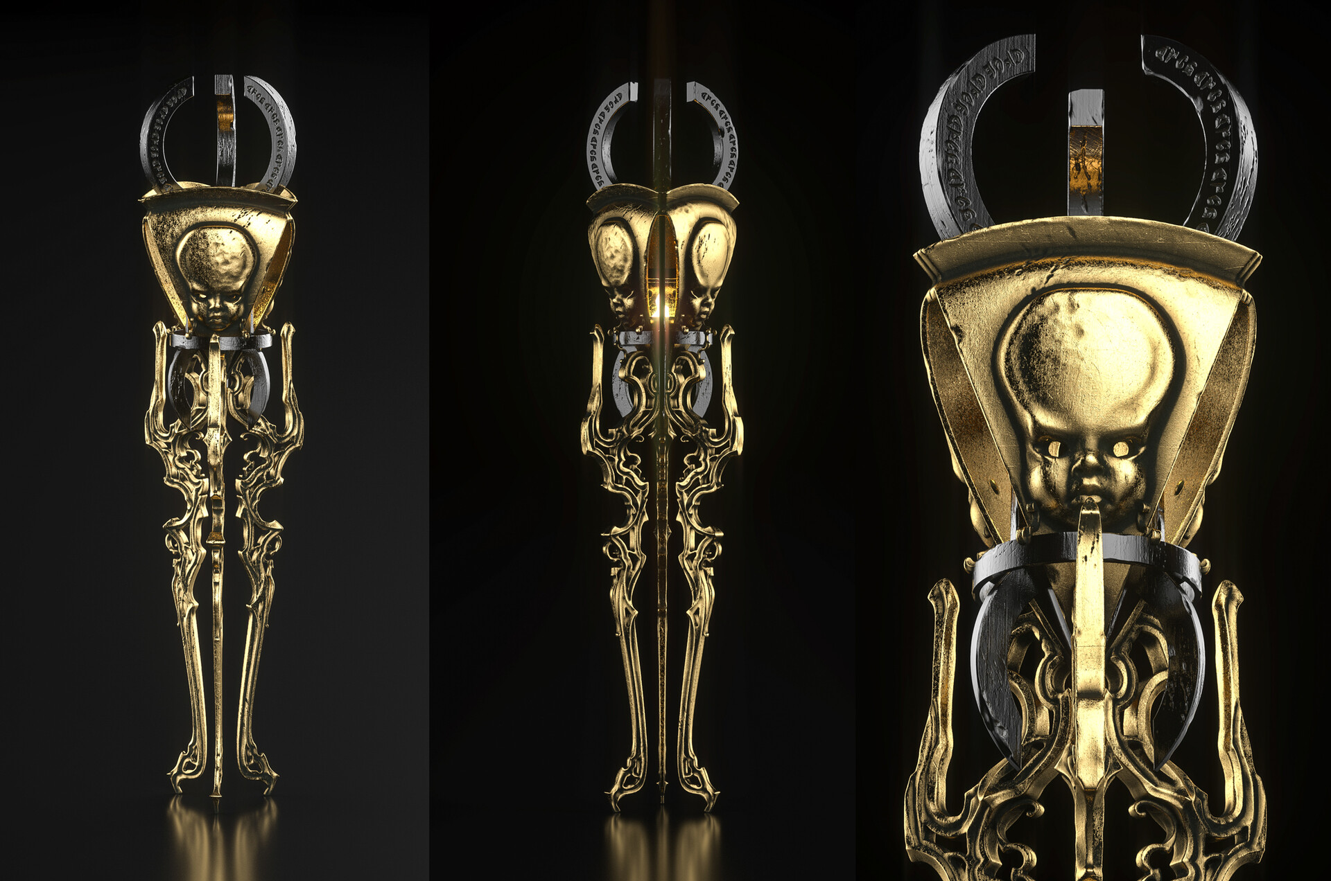 Vitaly Bulgarov - Mortal Shell Art-Dump: Props, Weapons - Part 2