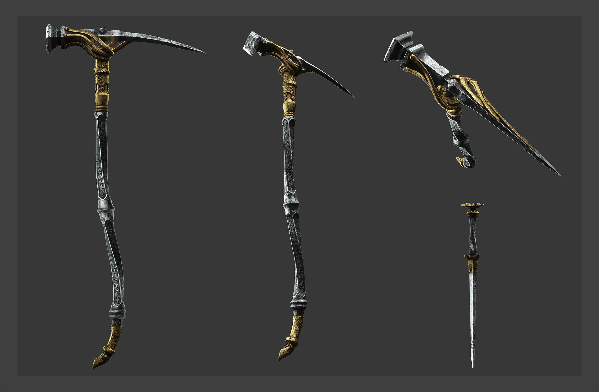 Vitaly Bulgarov - Mortal Shell Art-Dump: Props, Weapons - Part 2