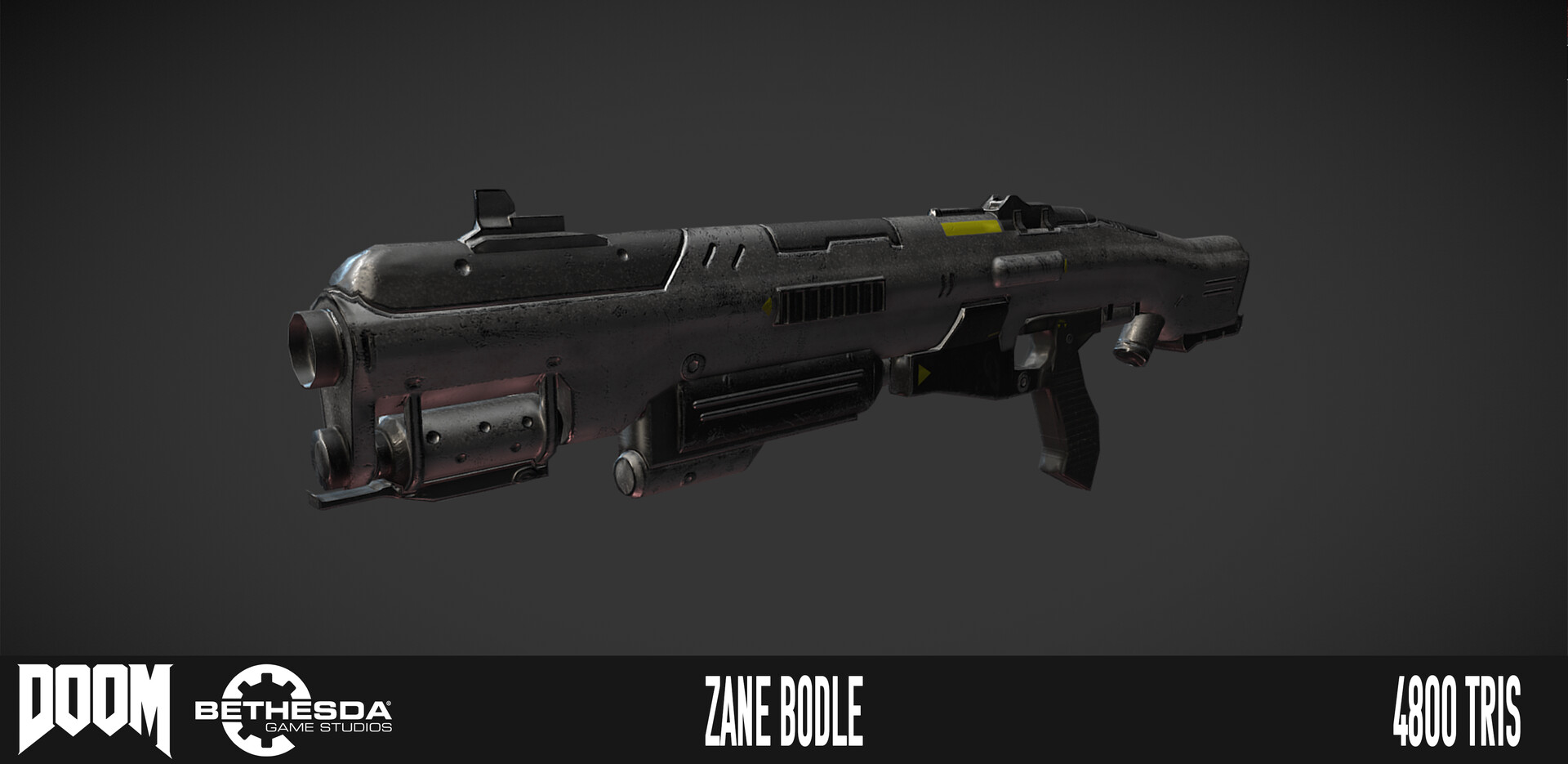 ArtStation - Doom Combat Shotgun (2016)