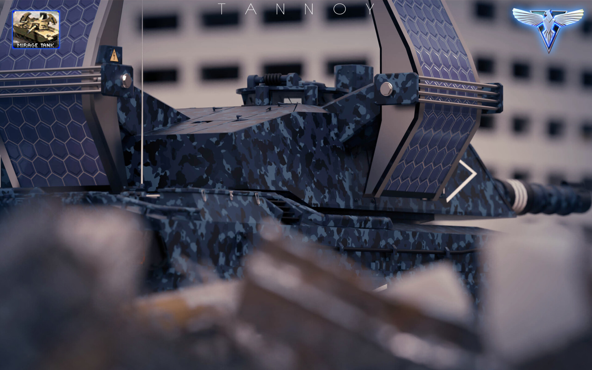 Nickolas Tannoy - Mirage Tank Reimagined - C&C Red Alert 2 {FanArt}