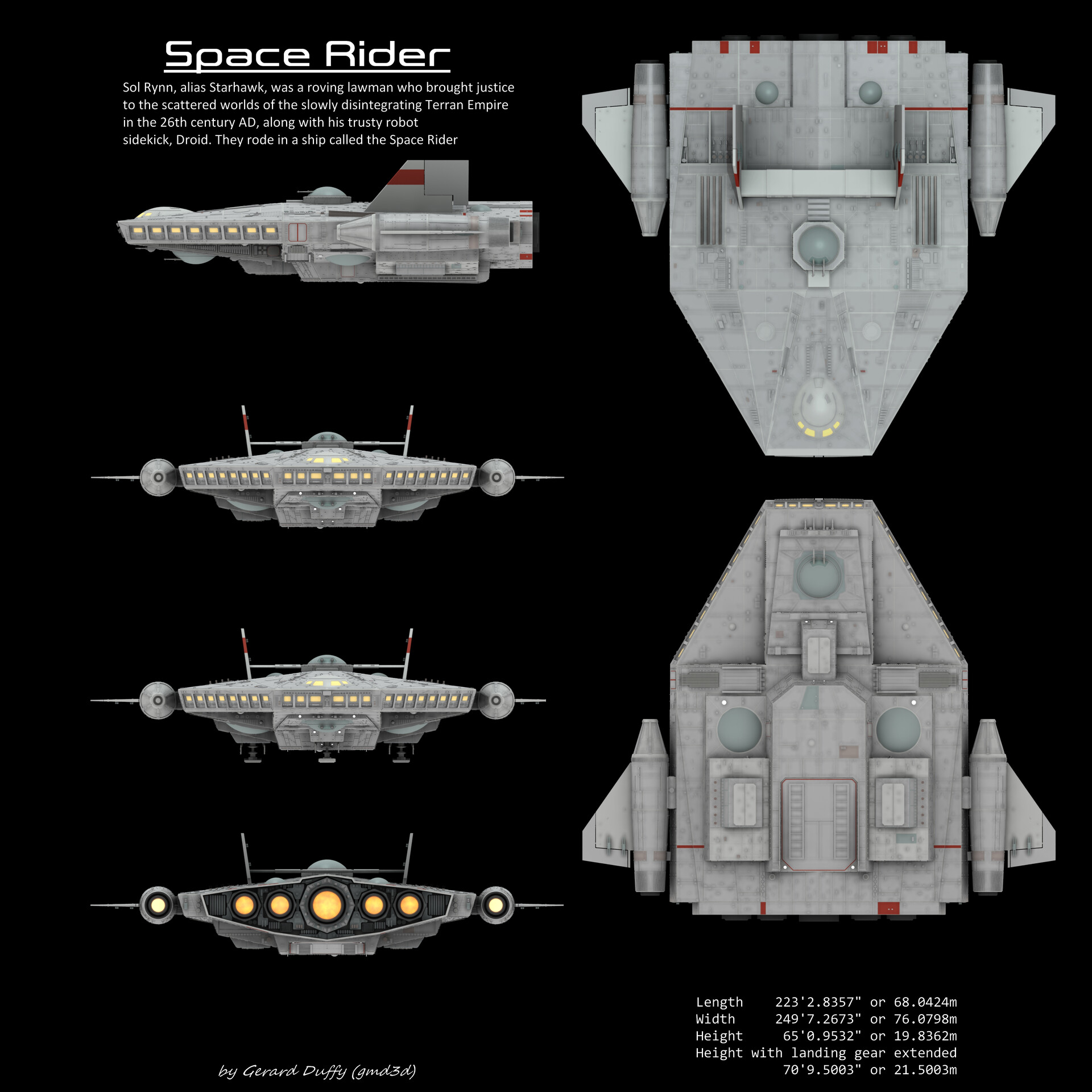 ArtStation - Starhawk's Space-Rider