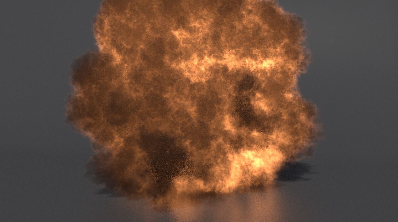 Vu Pham - Tornado & Explosion on Axiom GPU Fluid Solver Plugin For Houdini
