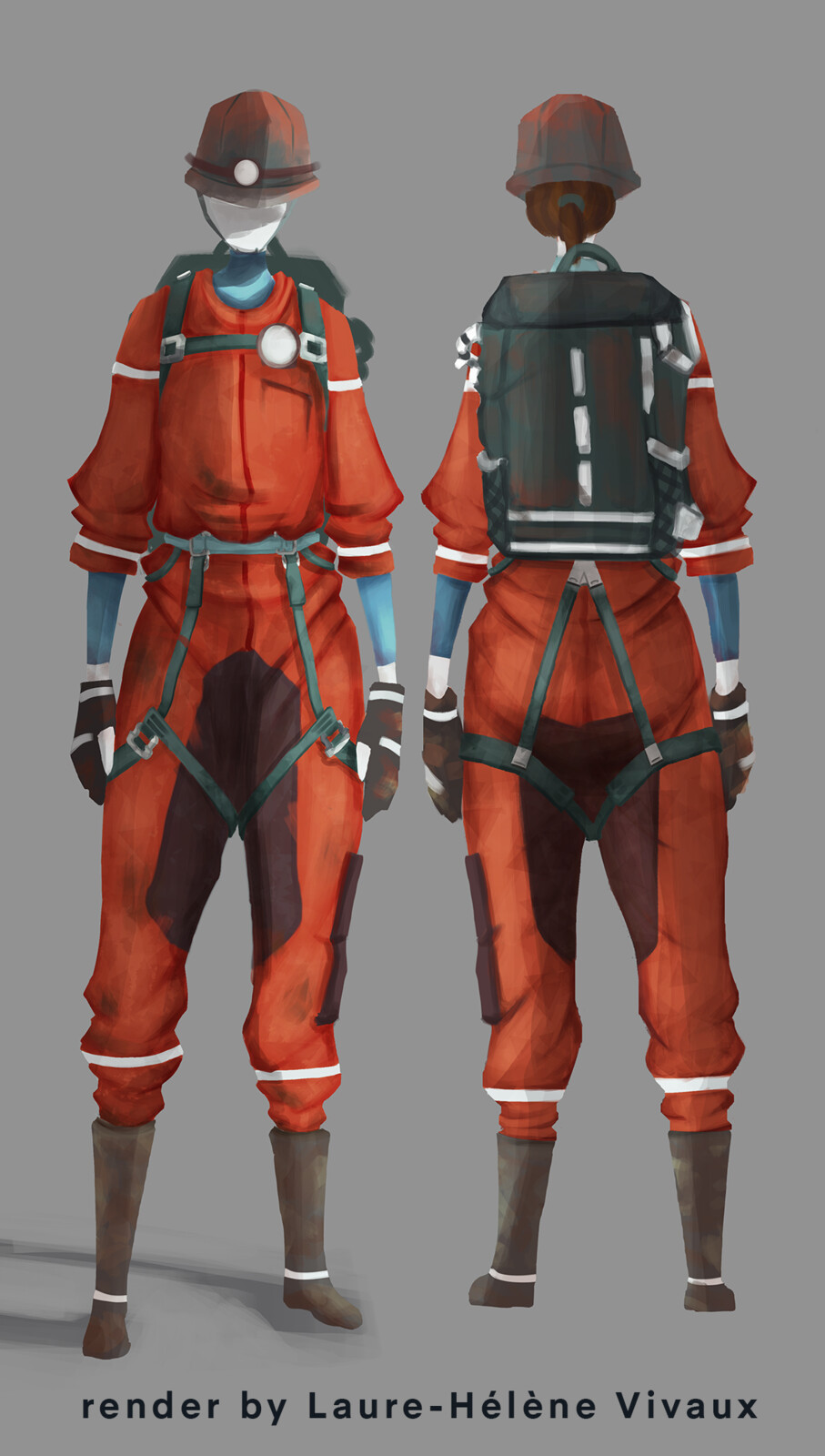 Julia Aubert - Fallin' - Character Concept