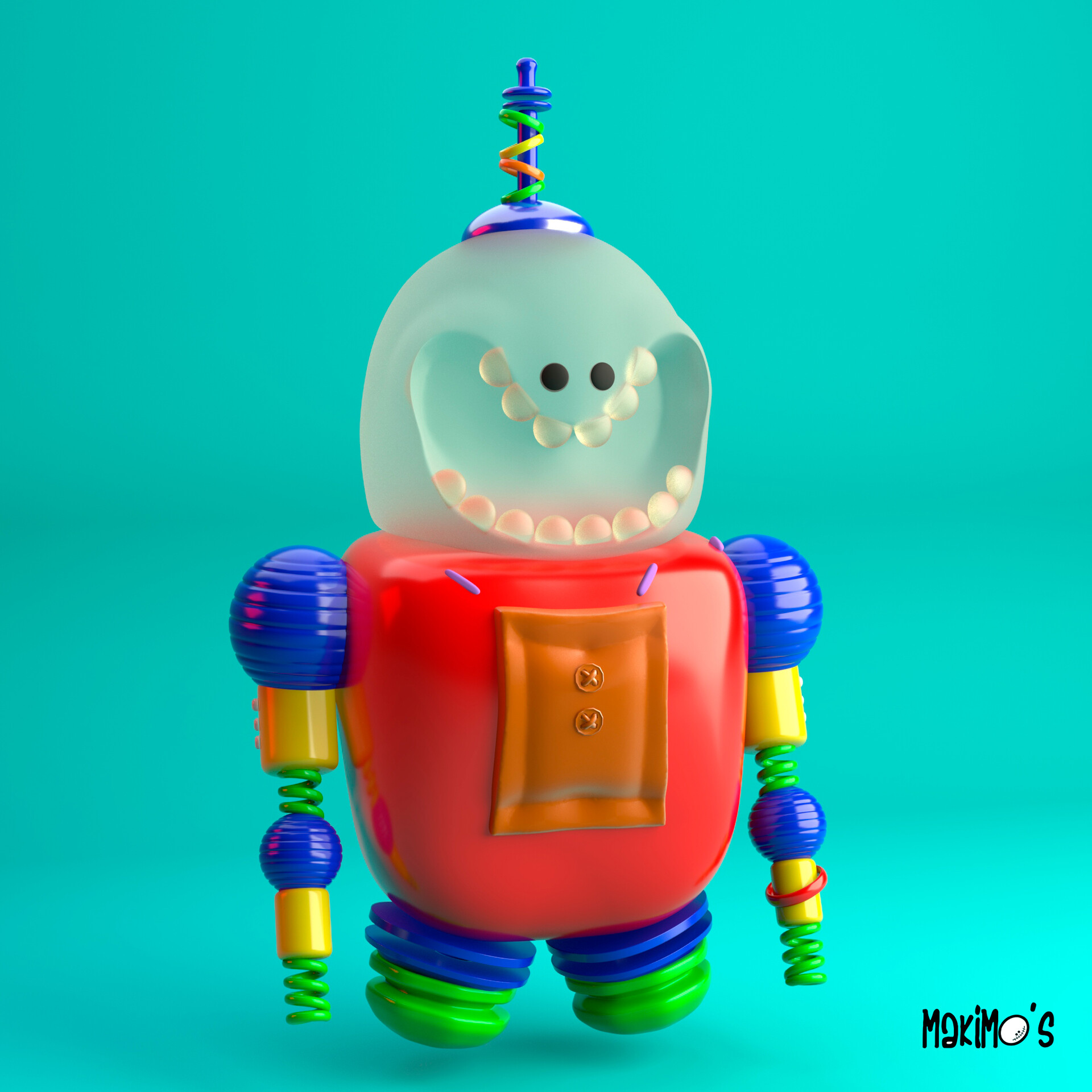 ArtStation - Robot Toy