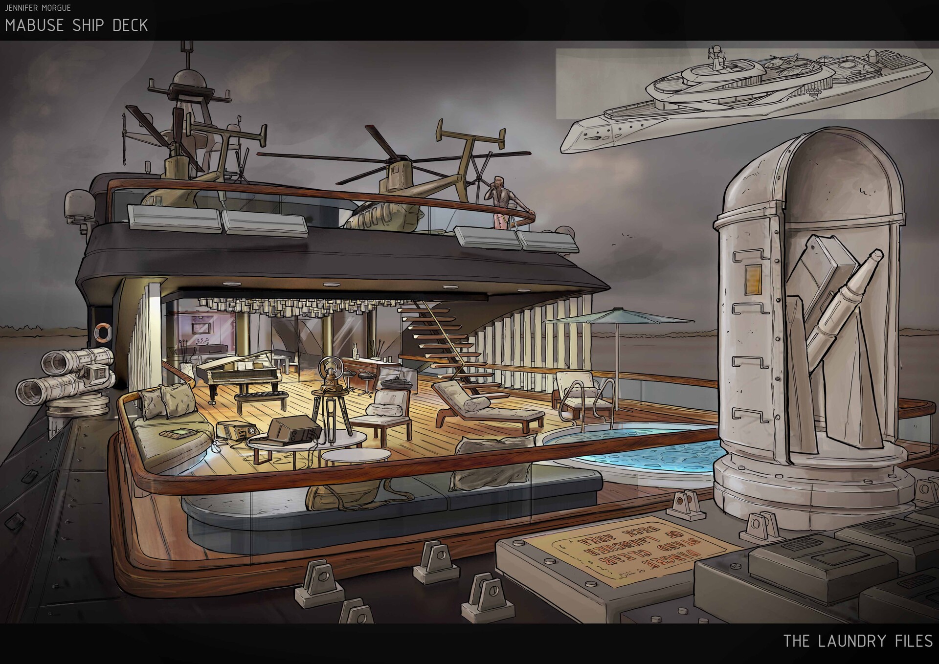 Kashyap Bhatt - The Laundry Files - Jennifer Morgue - MABUSE