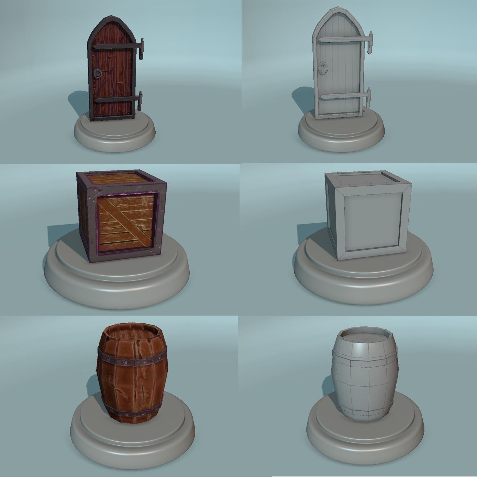 ArtStation - Goblin Forge Props