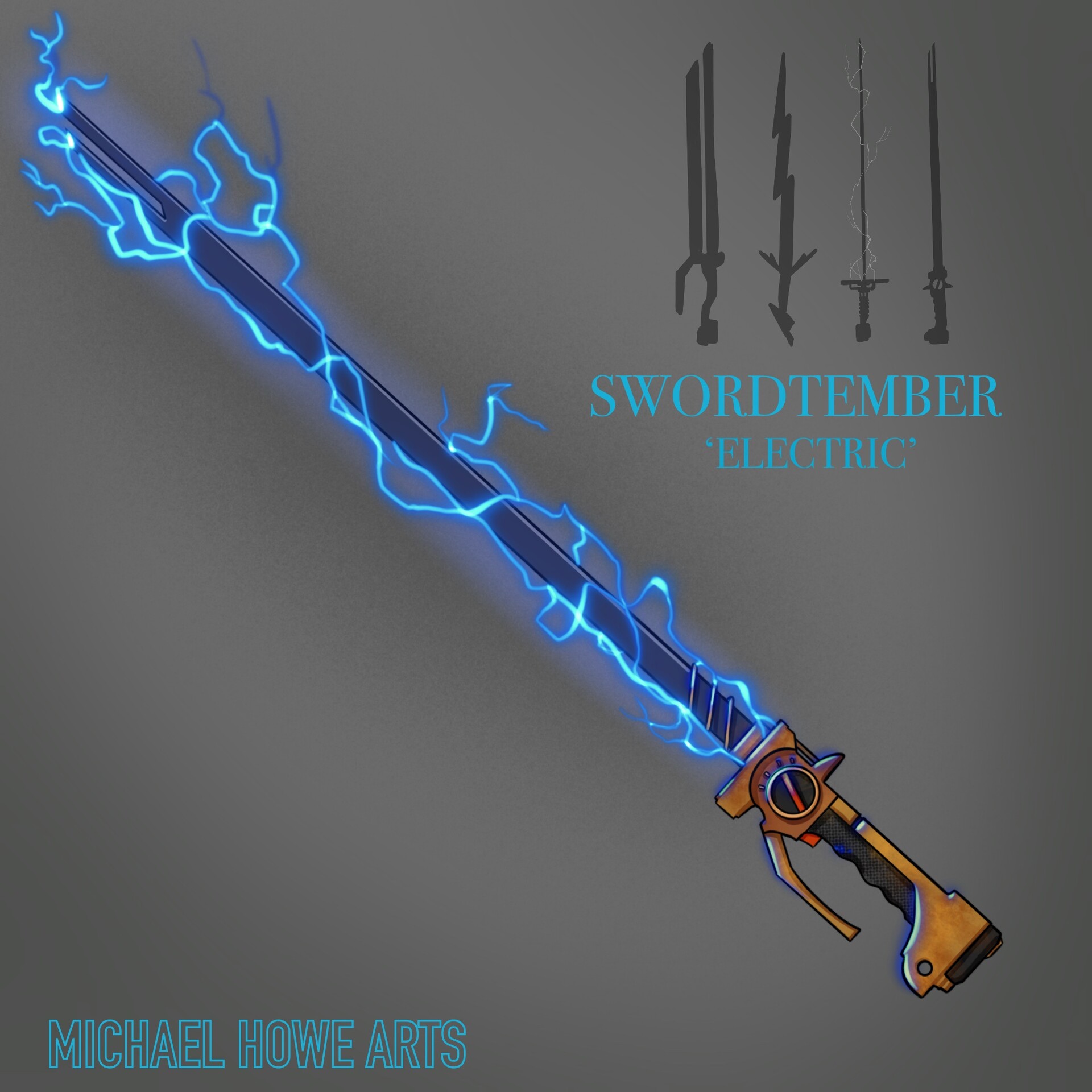 Michael Howe - Swordtember 2020 - Sword Designs
