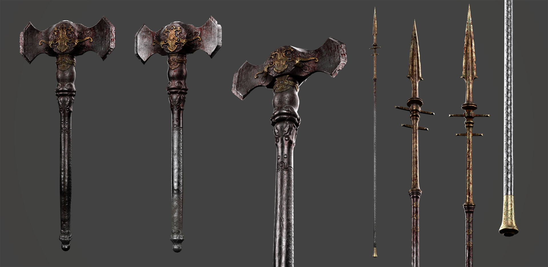 Vitaly Bulgarov - Mortal Shell Art-Dump: Texturing