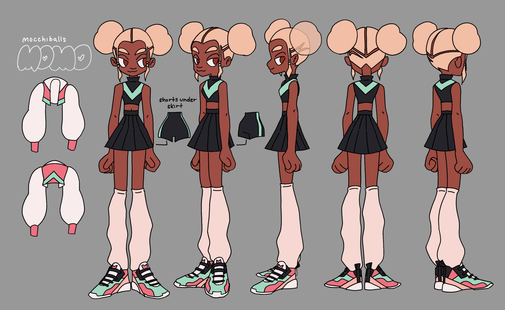 ArtStation - Character rotation: Momo