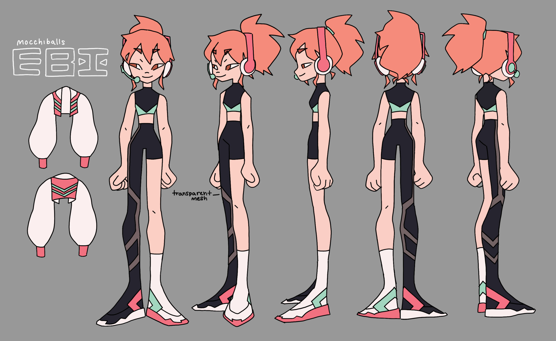 ArtStation - Character rotation: Ebi