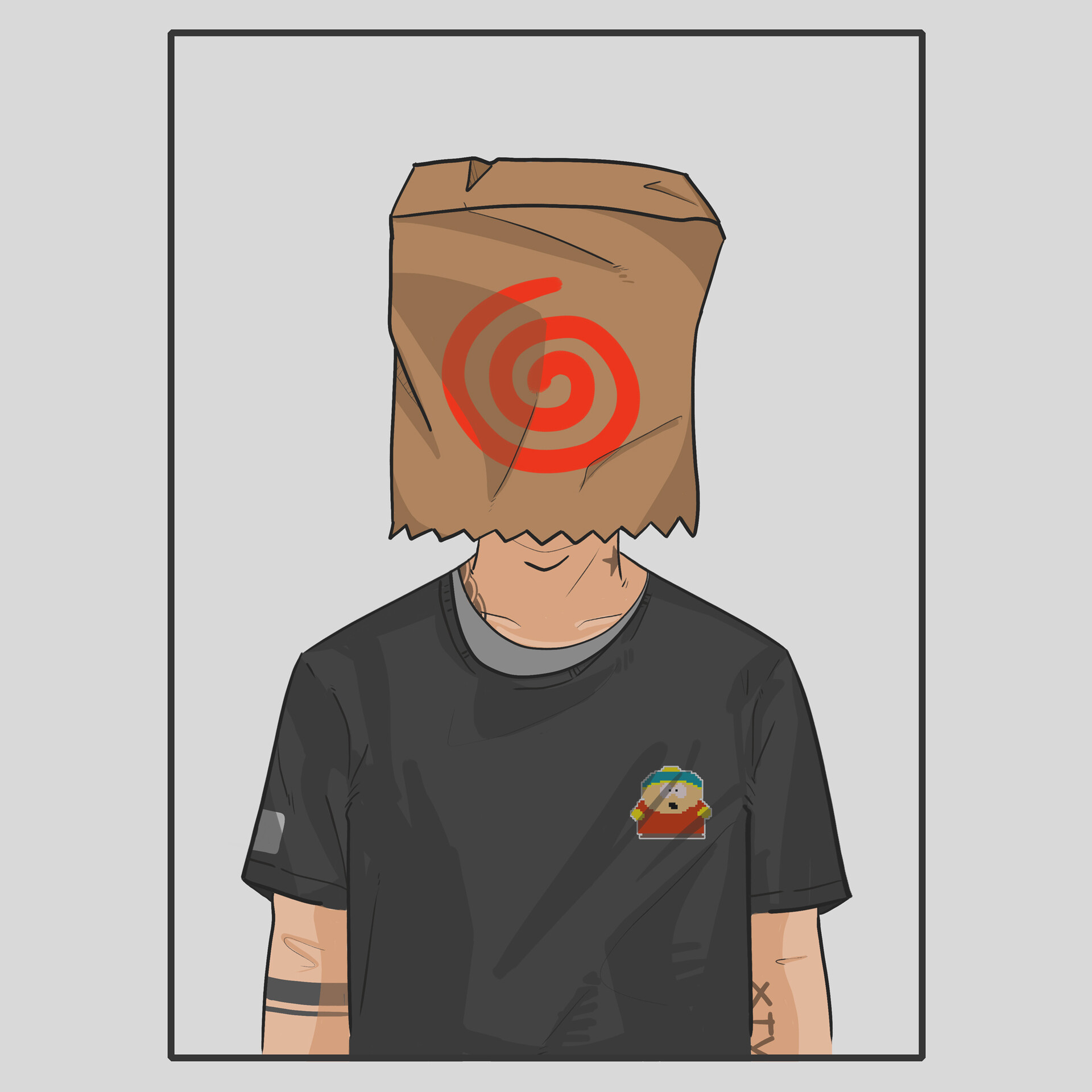 ArtStation - Paper bag boii