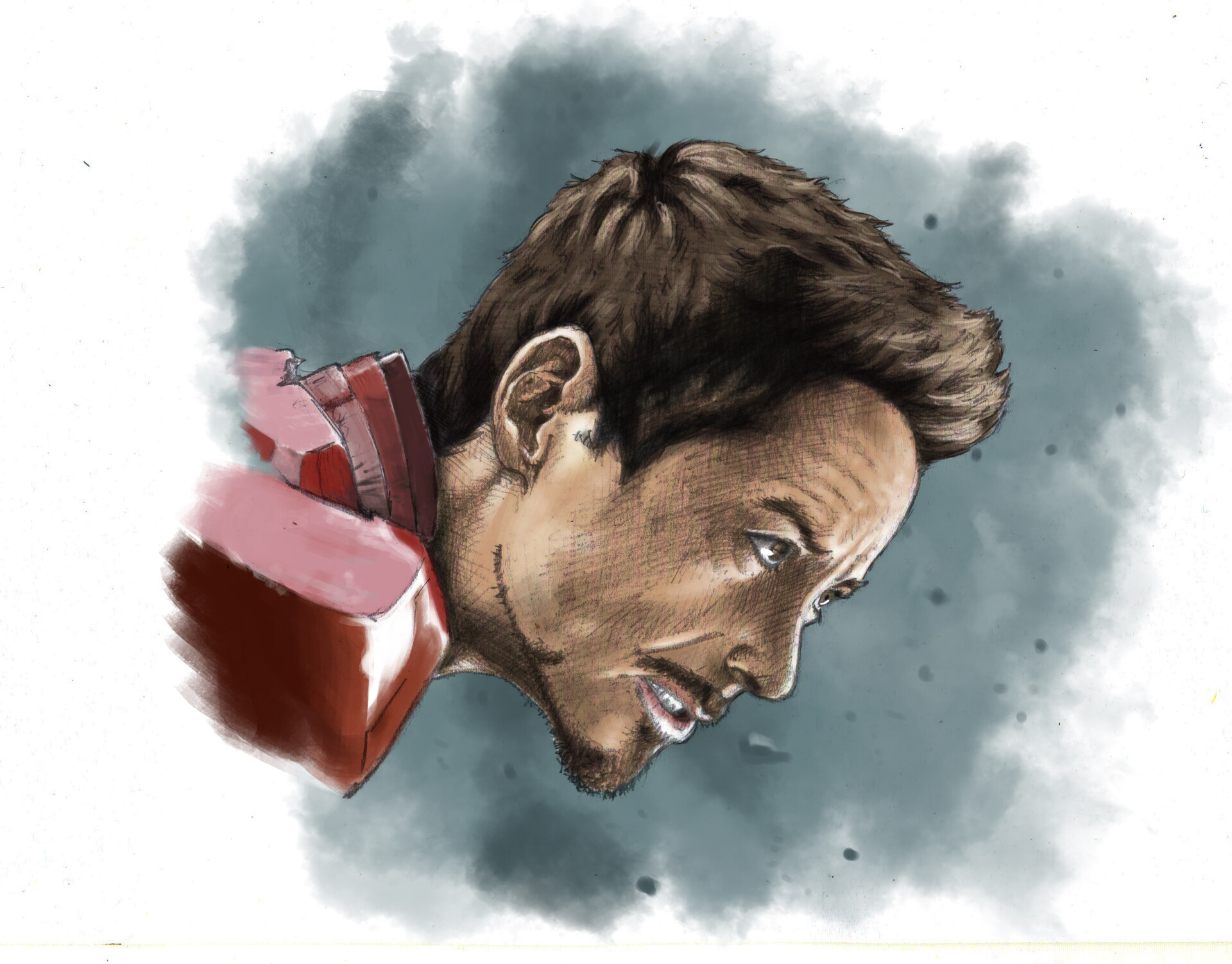 ArtStation - Tony Stark fan art