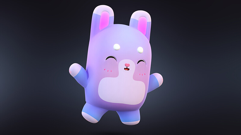 ArtStation - Cartoon bunny