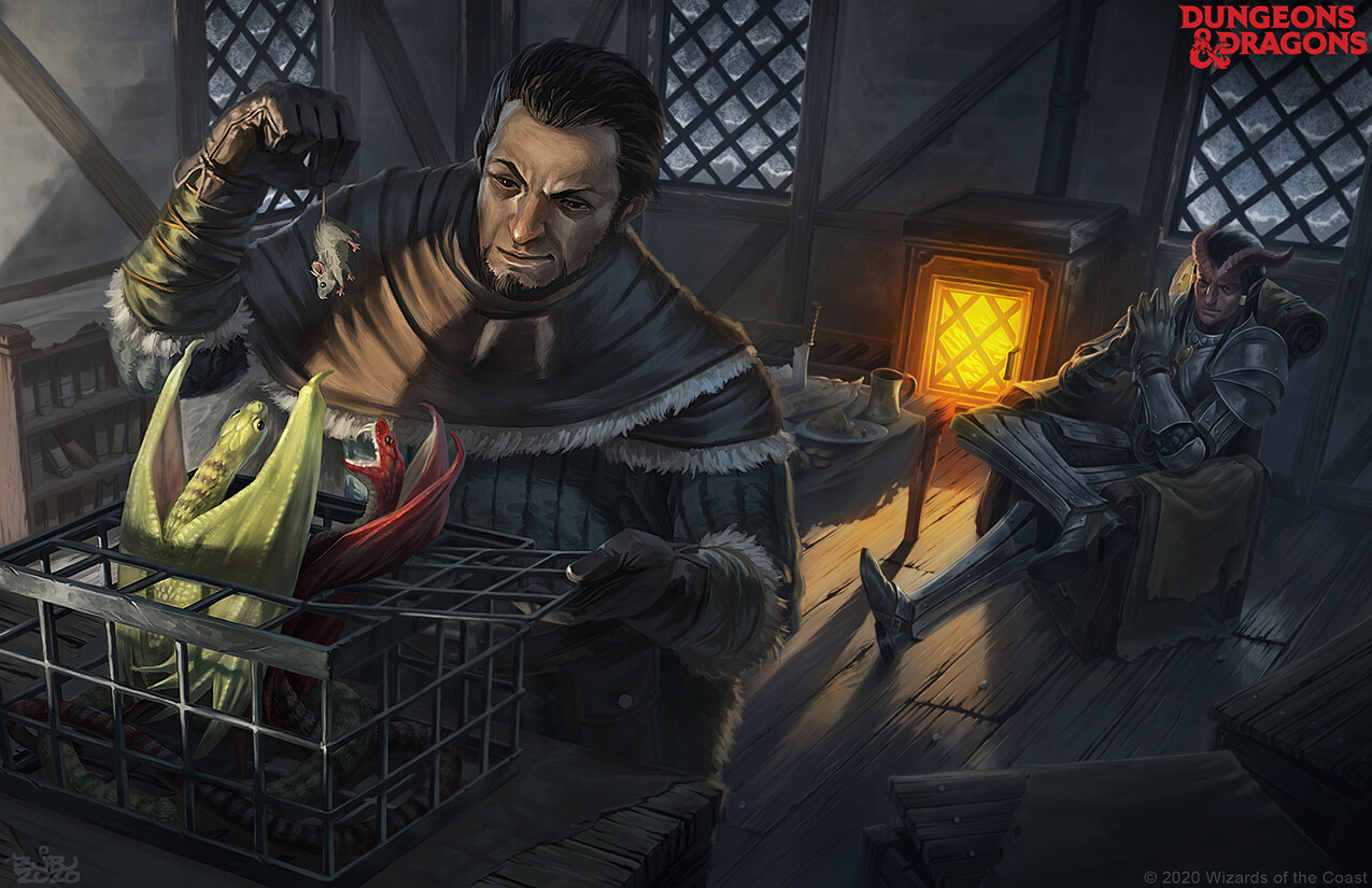 Speaker Naerth Maxildanarr and Captain Skath of Targos by Brian Valeza ...