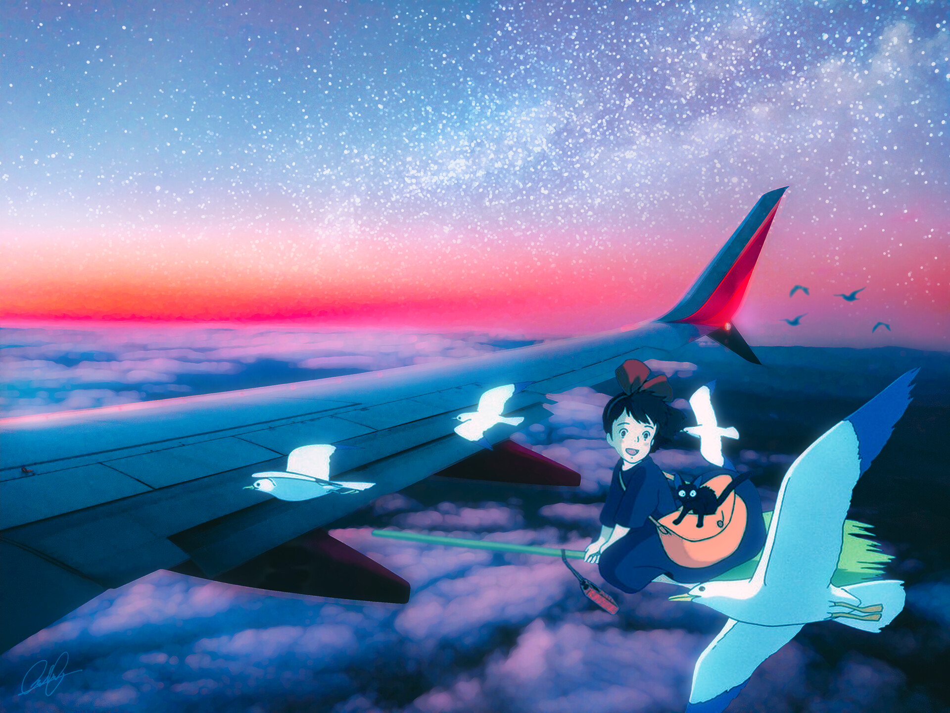 ArtStation - Kiki's Airline Service
