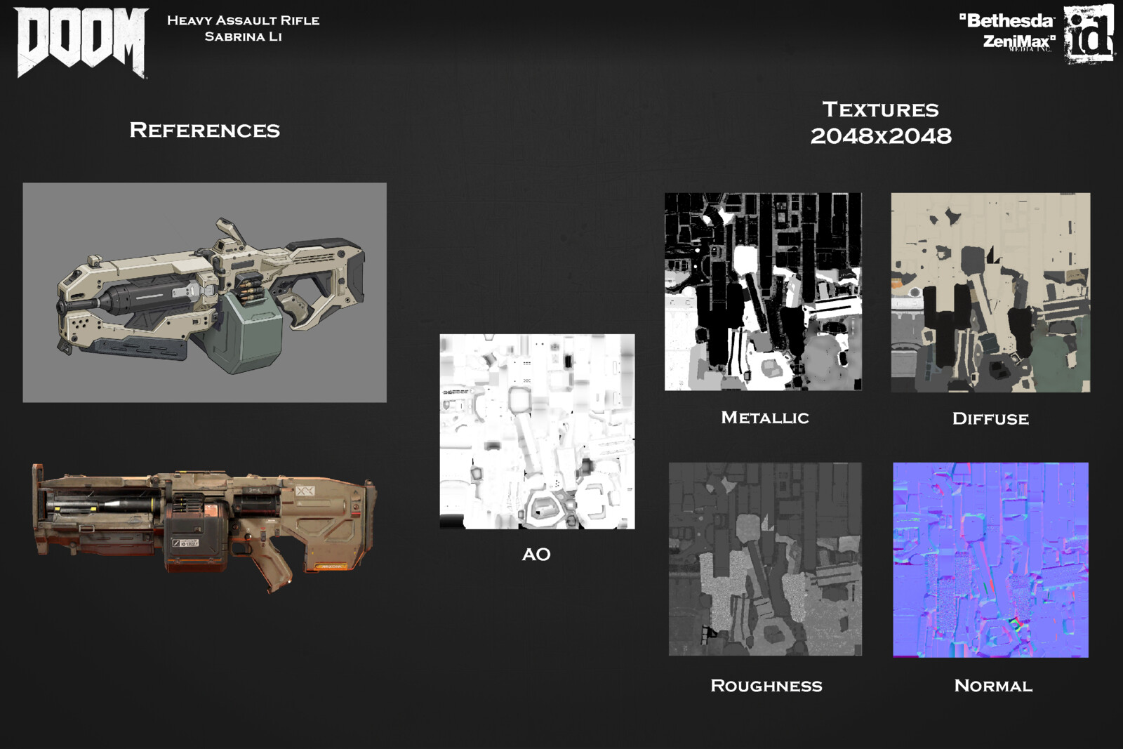 Sabrina Li - Doom Gun - Heavy Assault Rifle