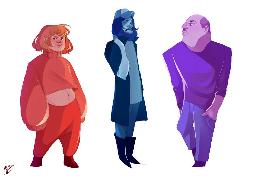 ArtStation - Colored Crew