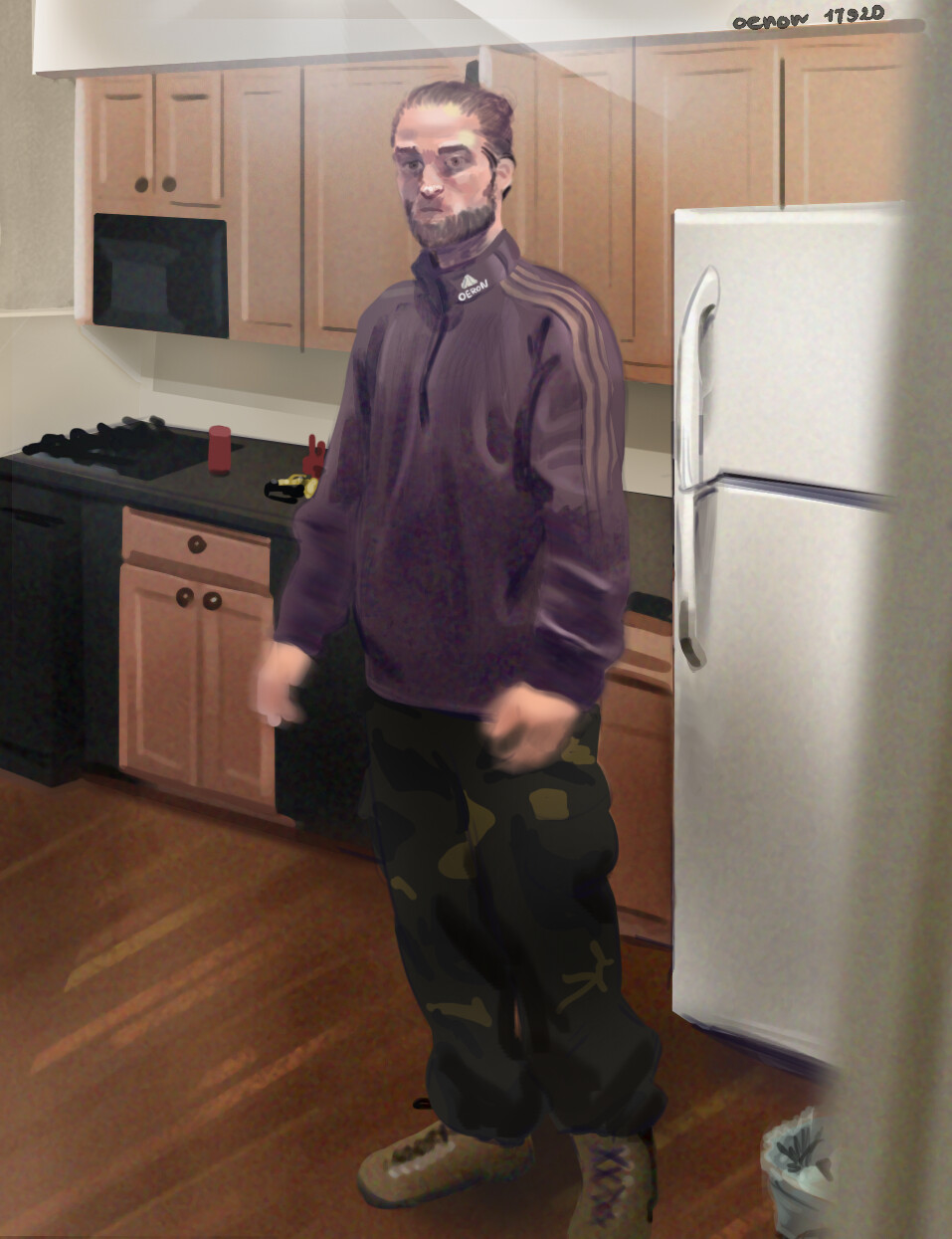 ArtStation - Robert Pattinson - a potato photo study