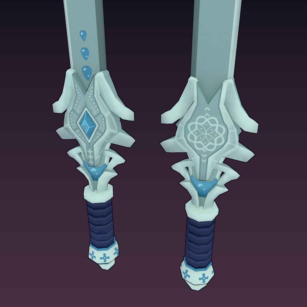 ArtStation - Stylized Fantasy Sword