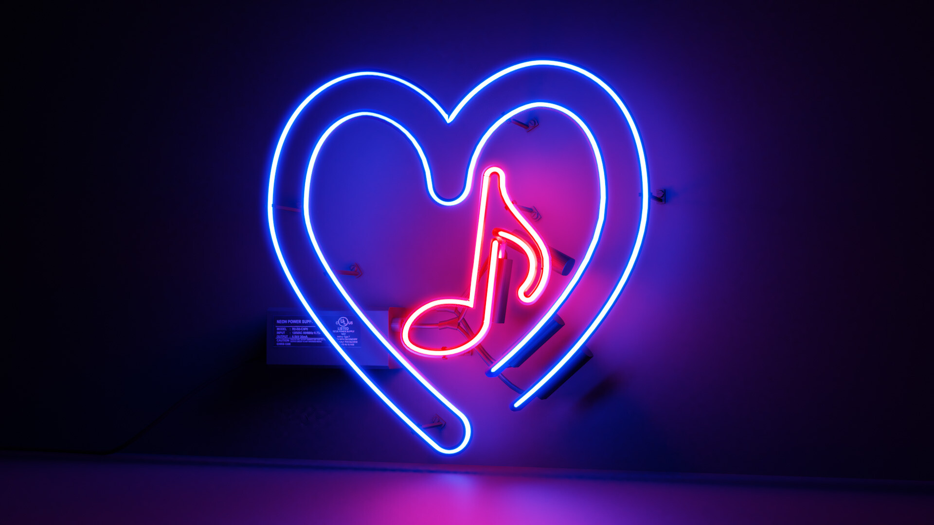 ArtStation - Neon Heart Beat