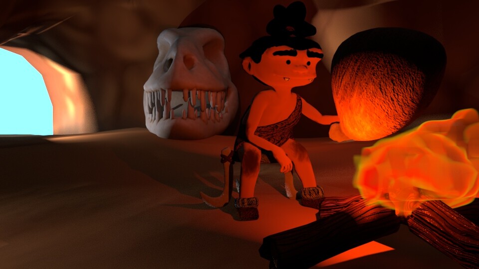 ArtStation - Prehistoric kid