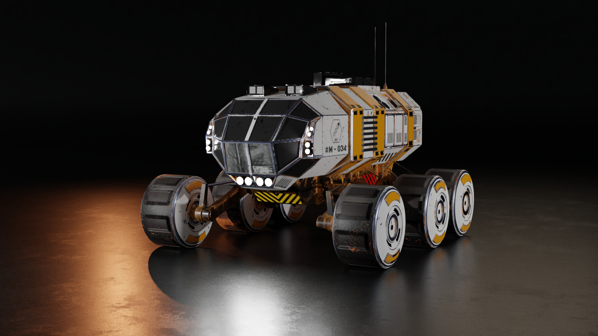 ArtStation - Mars Rover