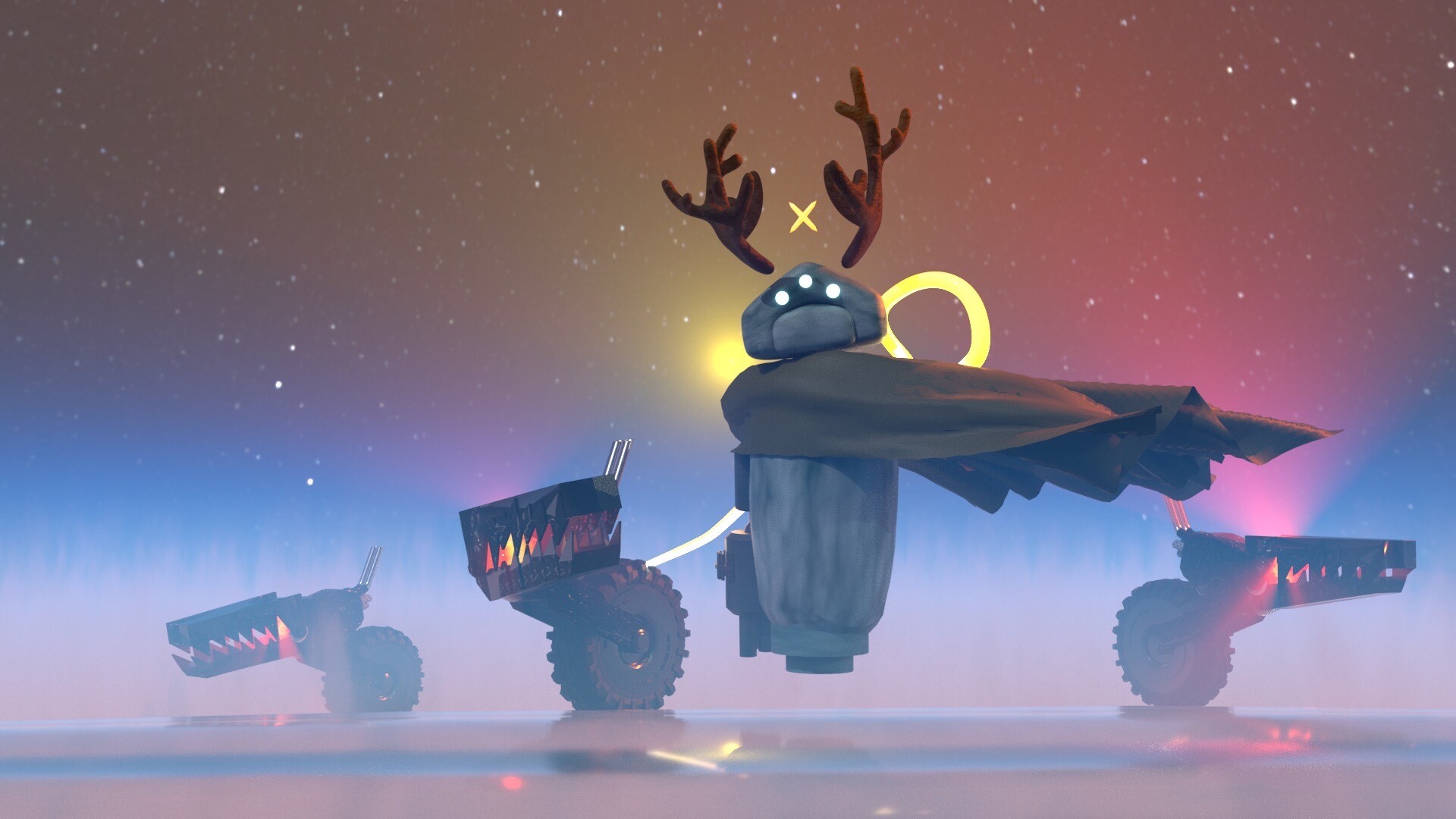 ArtStation - Aetherborn and Junkhound concept