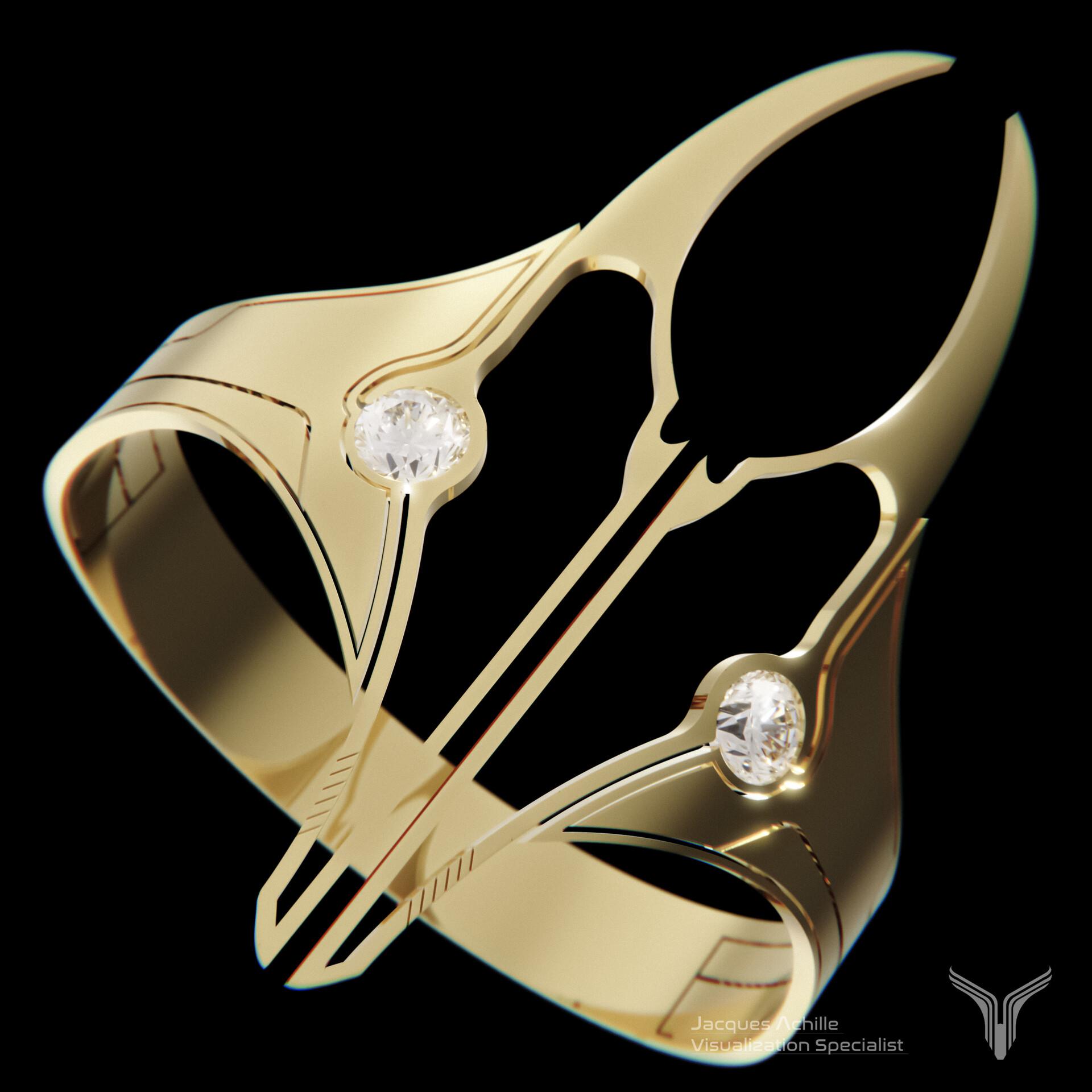 ArtStation - Mediation band Gazelle abstraction