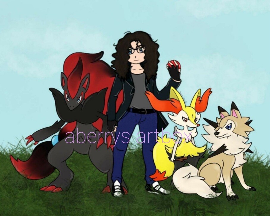 ArtStation - Pokemon trainers portraits