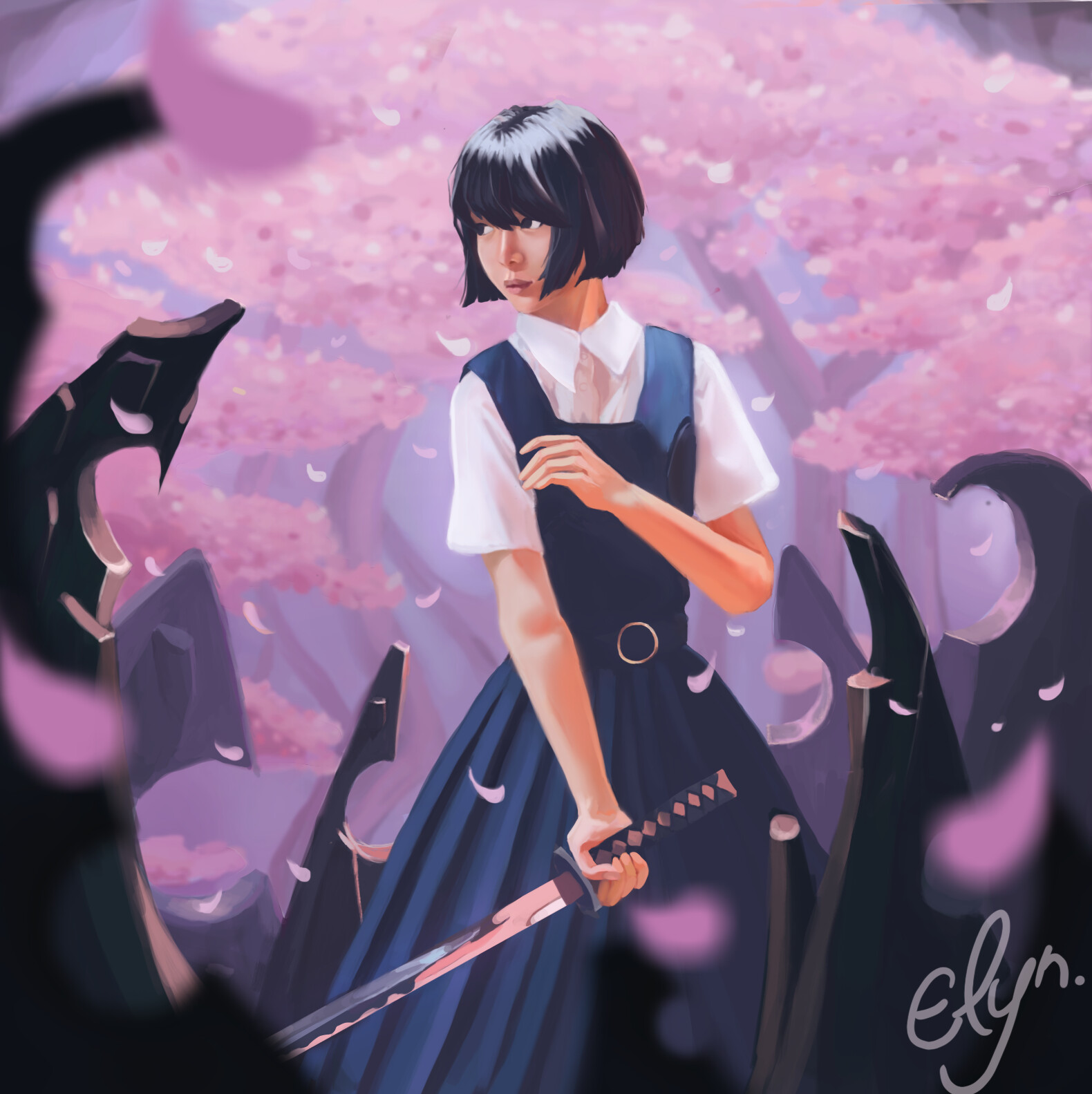 ArtStation - Sakura Sword