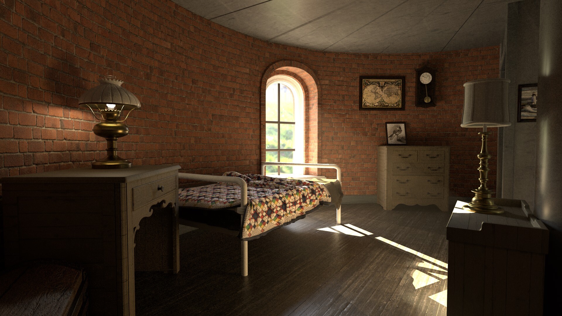 ArtStation - Light House Interior