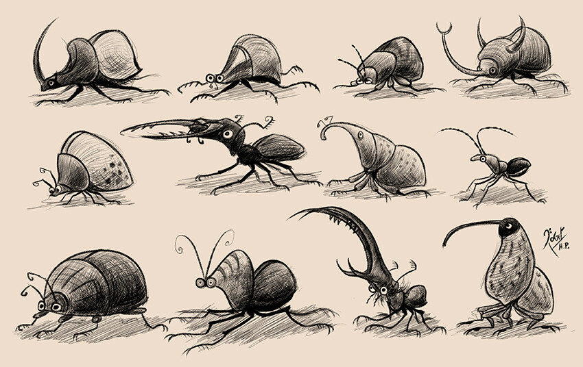 ArtStation - Beetles