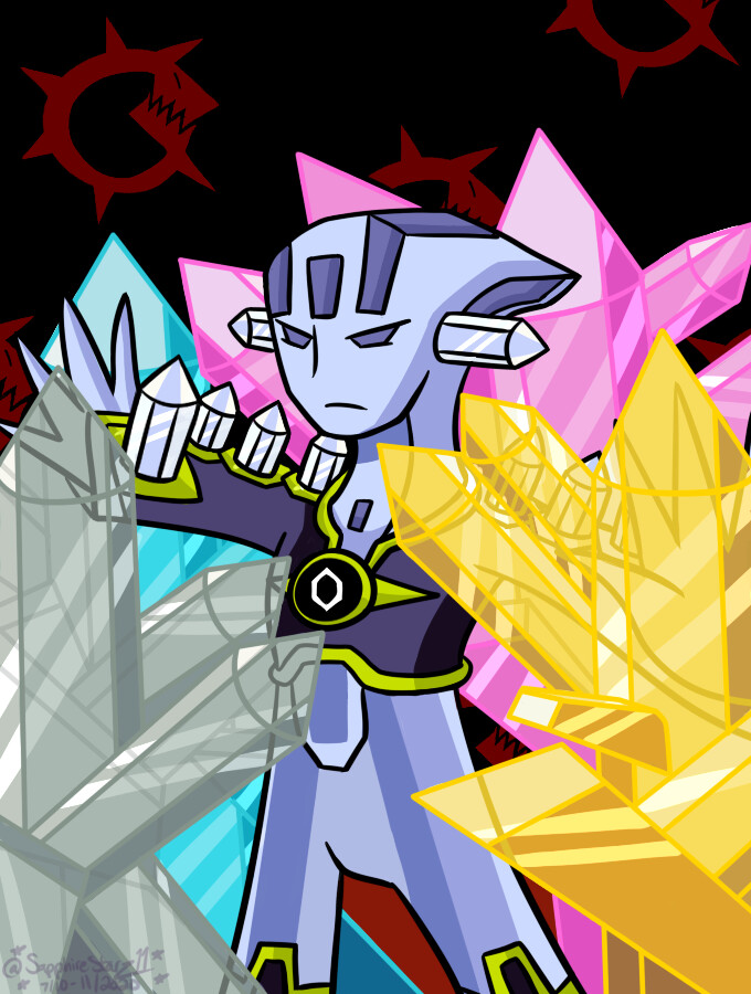 ArtStation - NetNavi Collab: FreezeMan.EXE