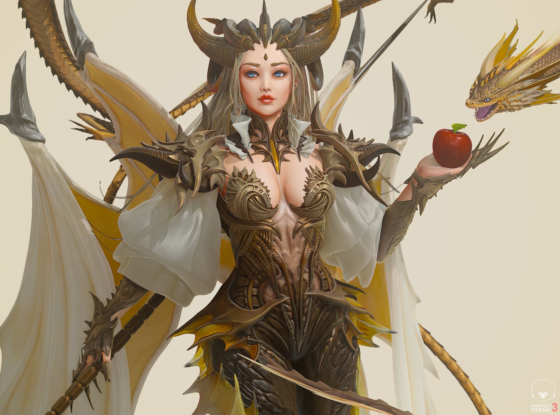 ArtStation - Dragon Girl