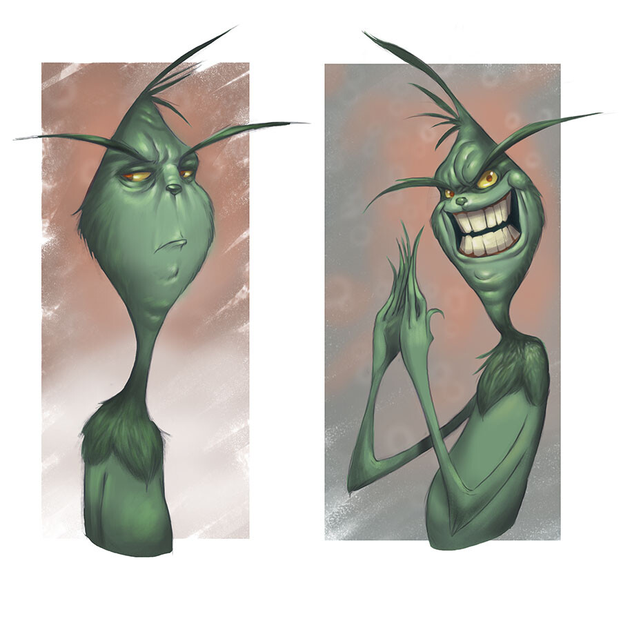 ArtStation - Grinch Design