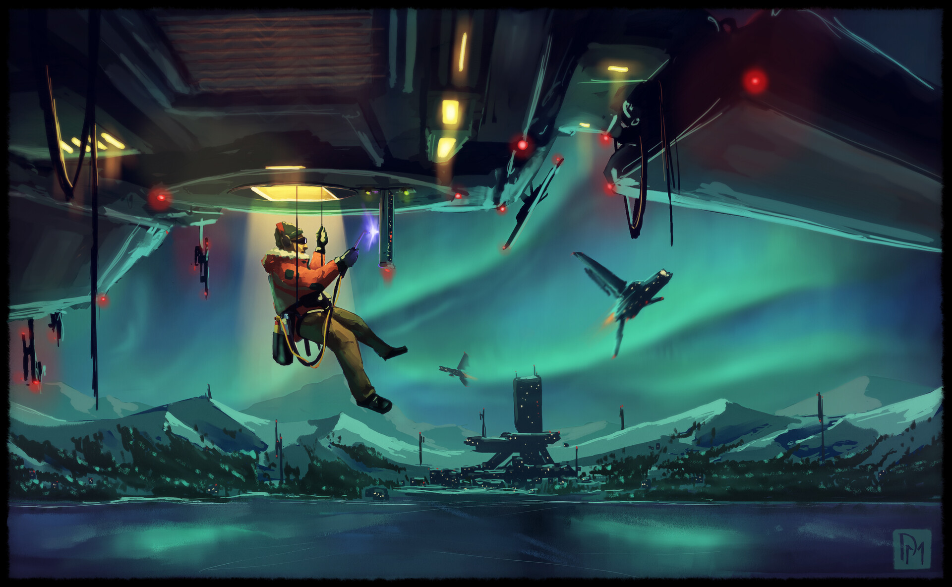 ArtStation - Ship repairs