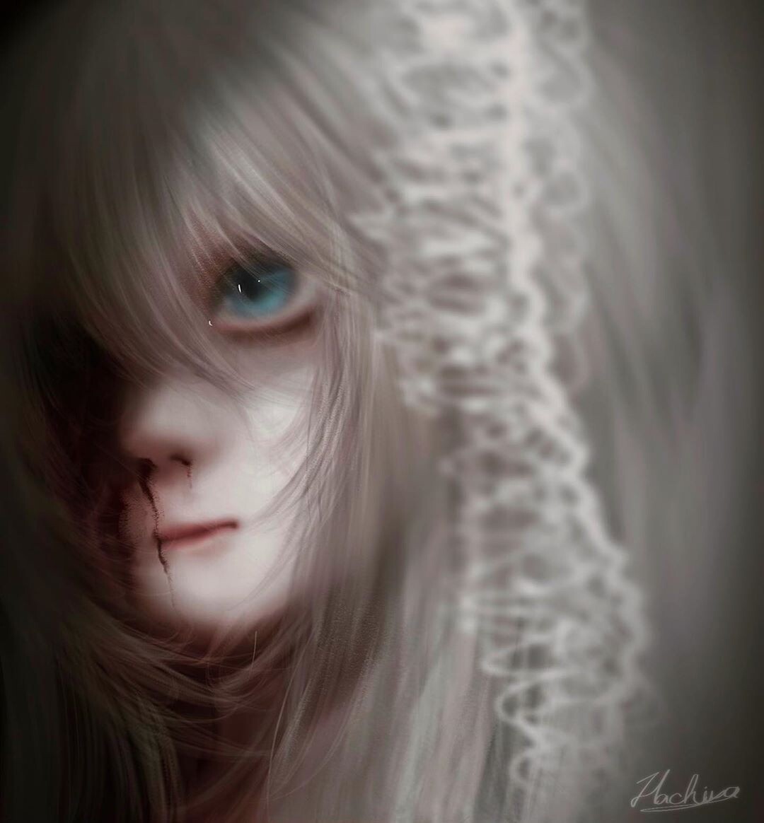 ArtStation - Unhappy angel