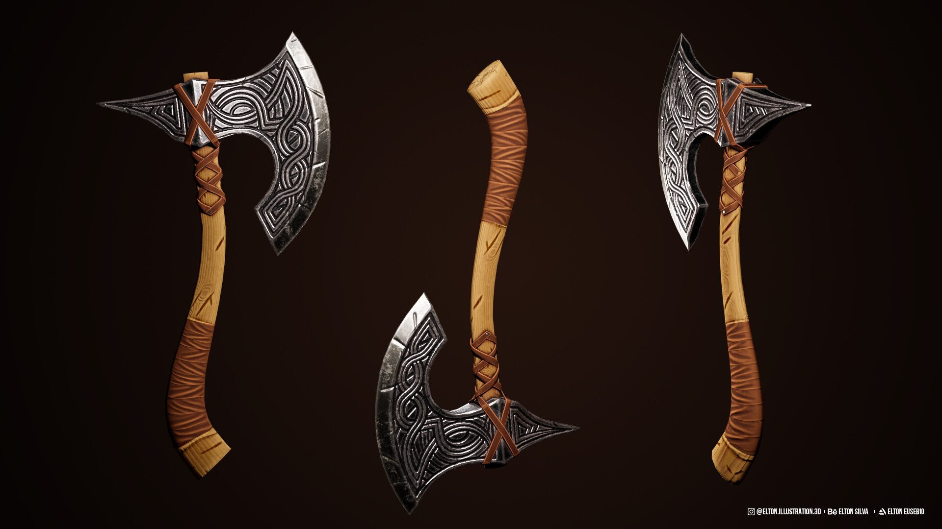 ArtStation - Machado - Axe