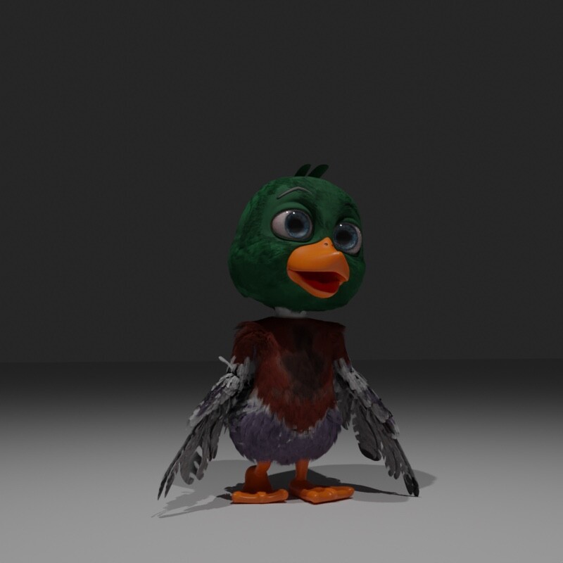 ArtStation - Duck(original character)