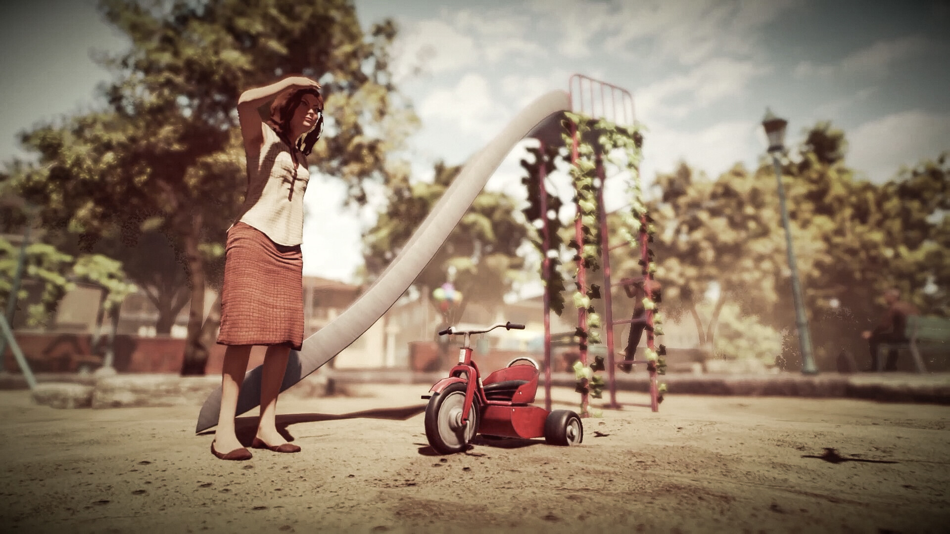 Emrecan Cubukcu - making of Nostalgic Playground Animation, 2017